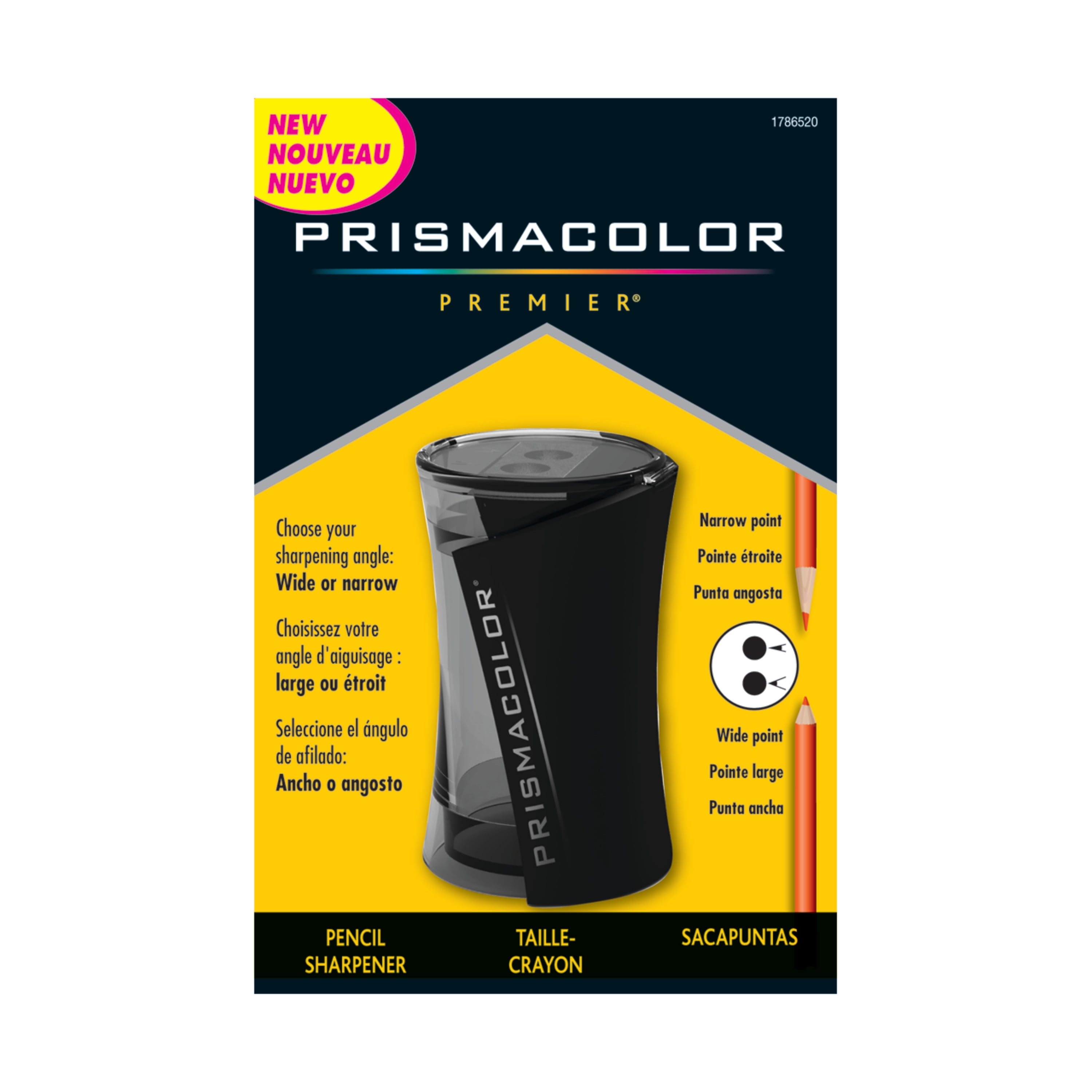 Premier Pencil Sharpener, 3.63 X 1.63 X 5.5, Black | Bundle of 5 Each ...