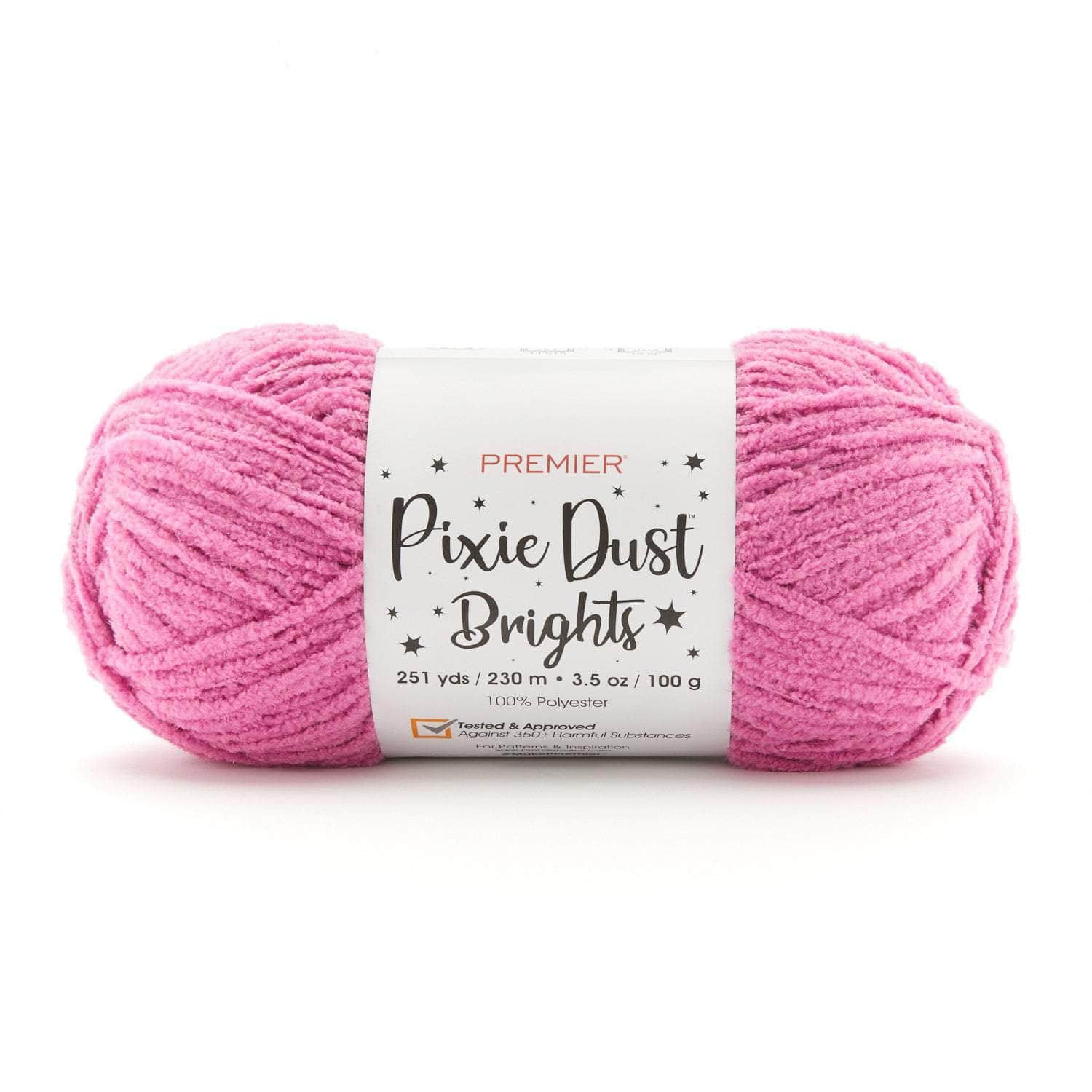 Premier Pixie Dust Brights Yarn-Fuchsia - Walmart.com