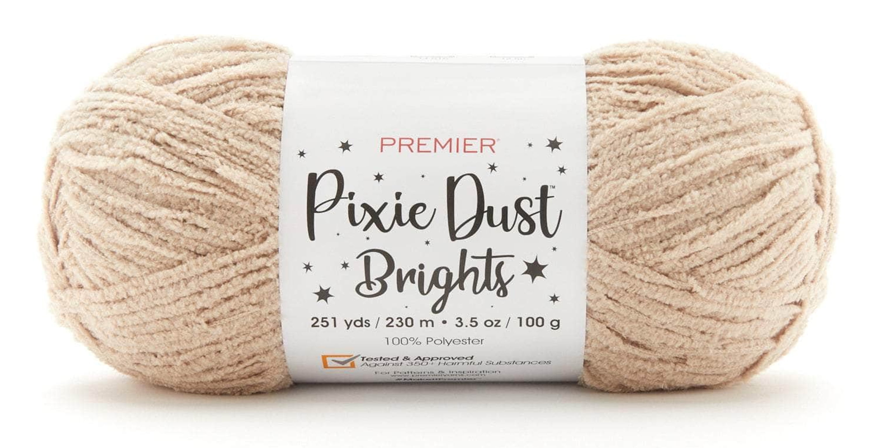 Premier Pixie Dust Brights Yarn-Toffee - Walmart.com