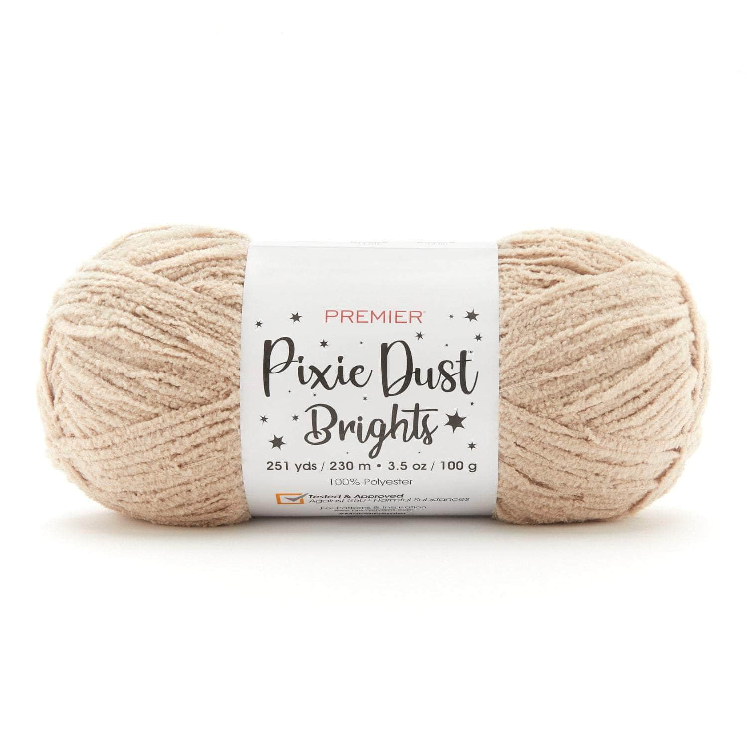 Premier Pixie Dust Brights Yarn-Toffee - Walmart.com