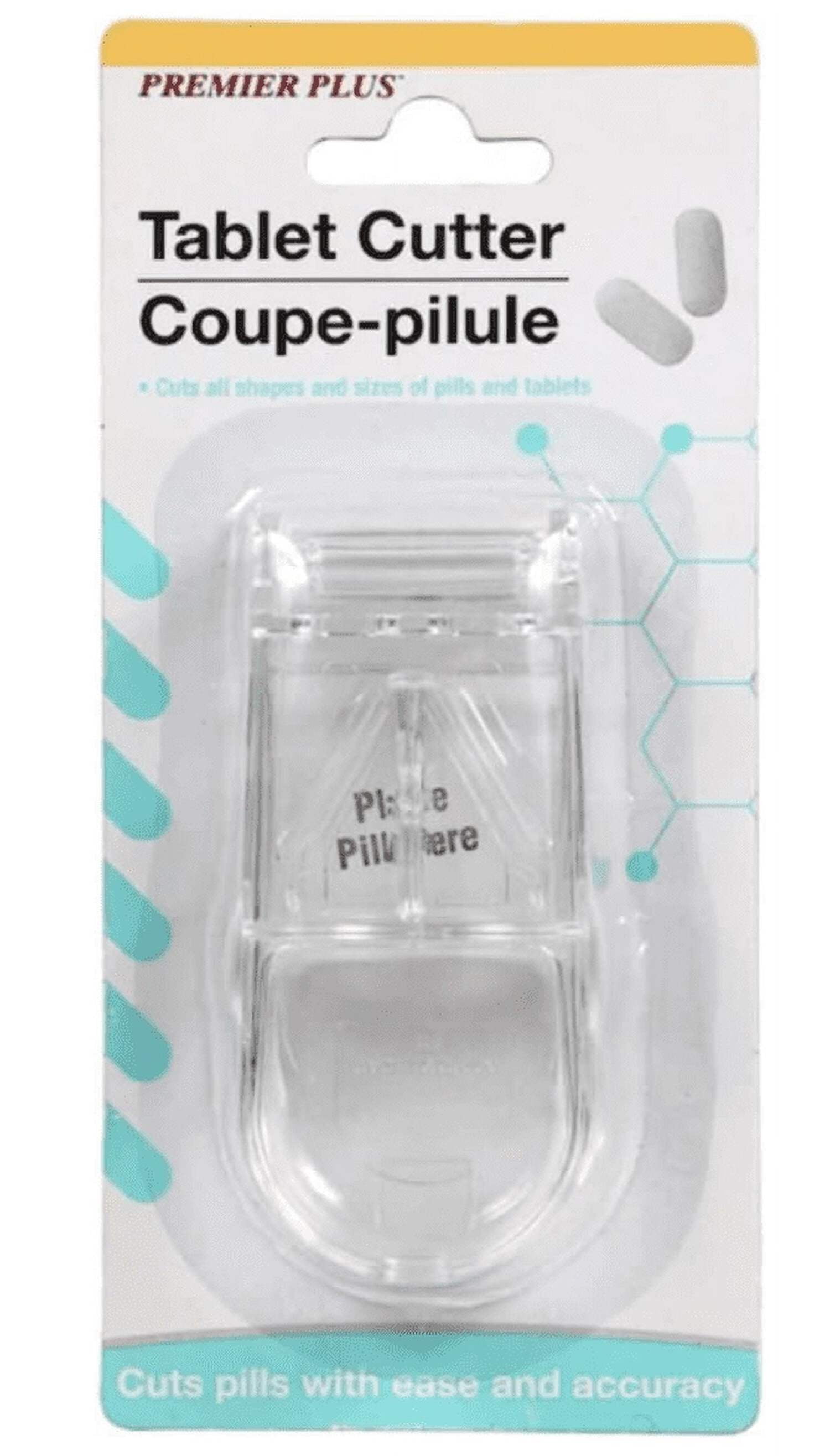 Premier Plus Pill Cutter/Tablet Splitter with Stainless Steel Blade for ...