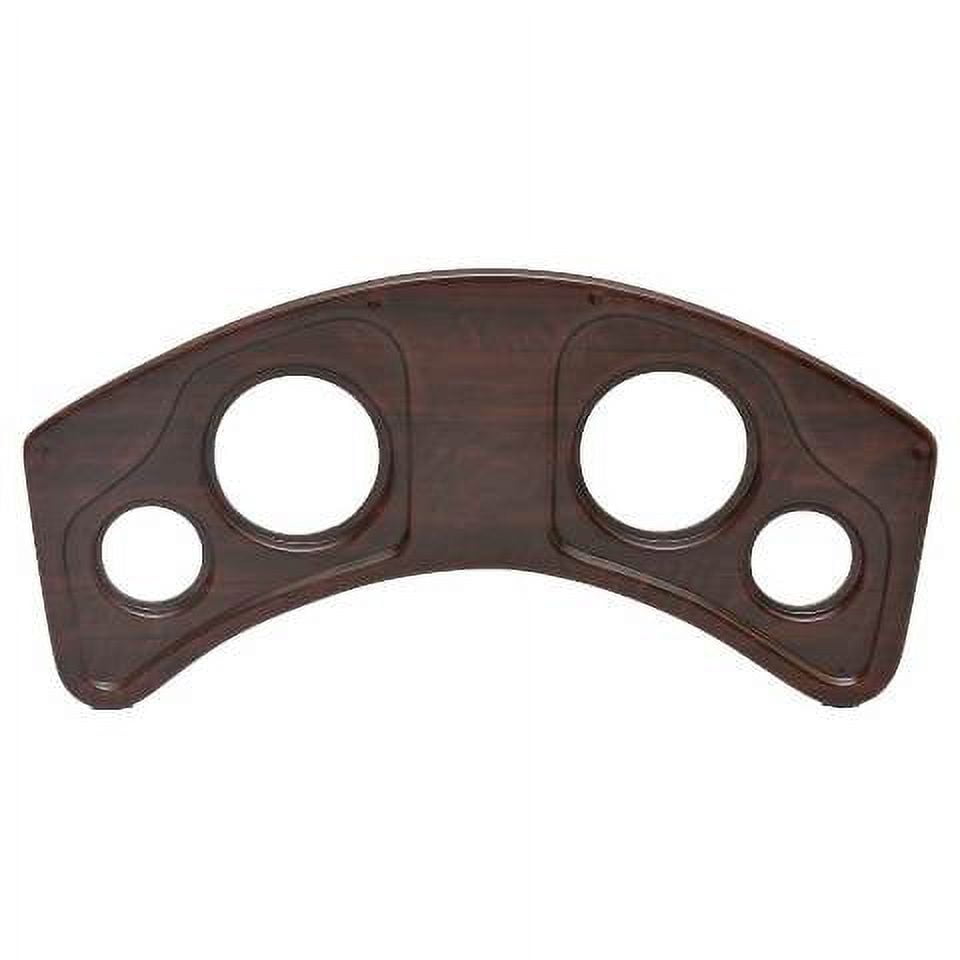 Premier Pontoon Boat Blank Gauge Panel | Plastic Woodgrain 18 1/2 Inch ...