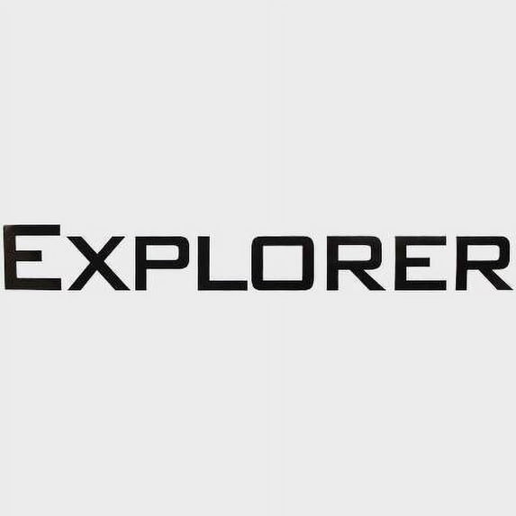 Premier Pontoon Boat Decal 30004049 | Explorer Metallic Black Sticker ...