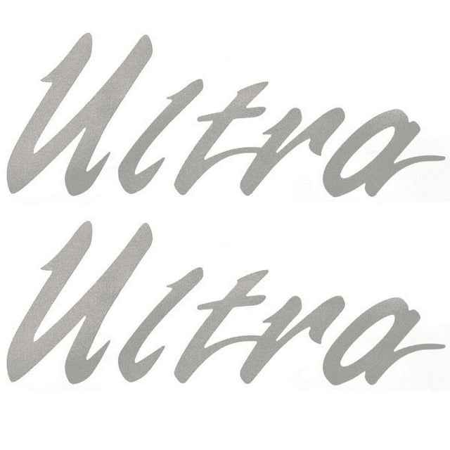 Premier Pontoon Boat Decals 30000403 | Ultra Metallic Silver (Pair ...