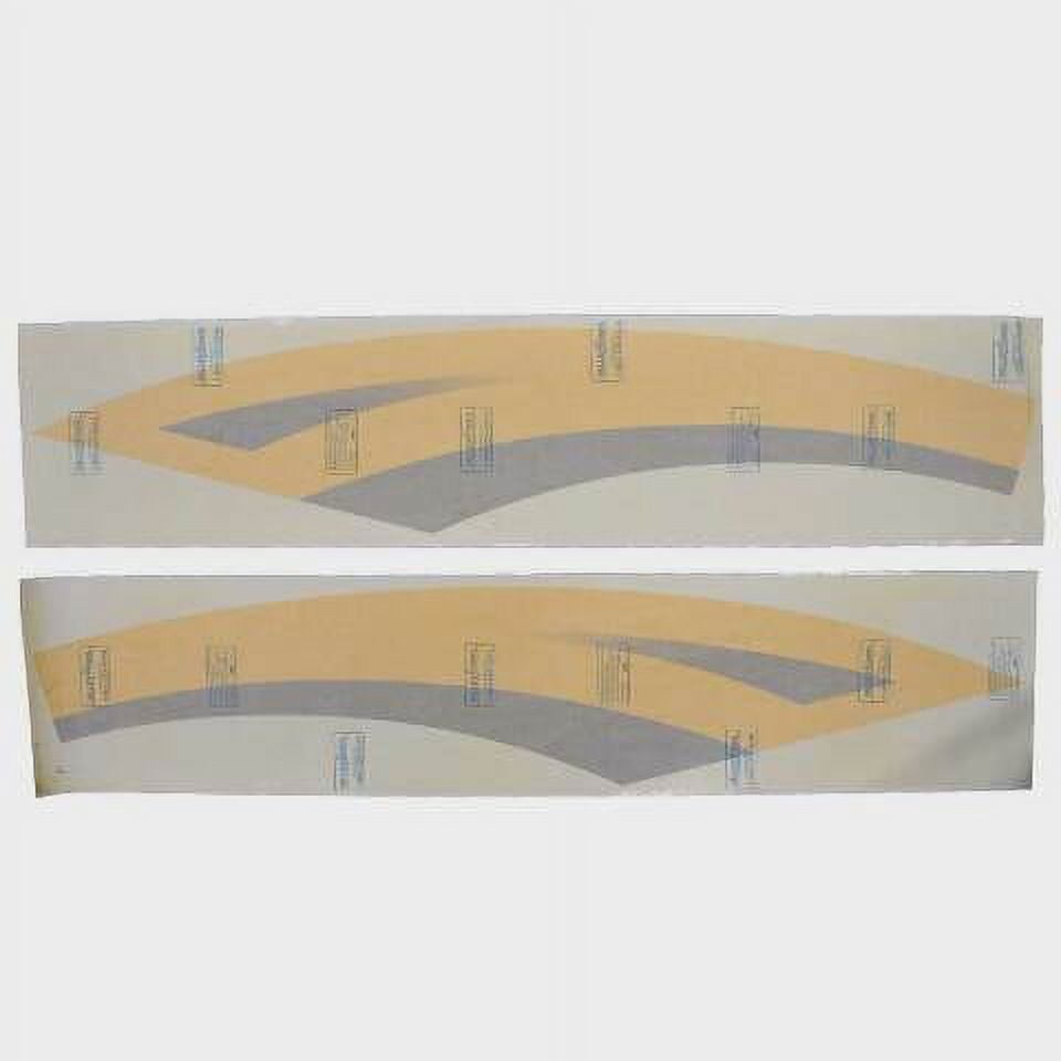 Premier Pontoon Boat Graphic Hull Decal 30004135 | Yellow Blue (Set of ...