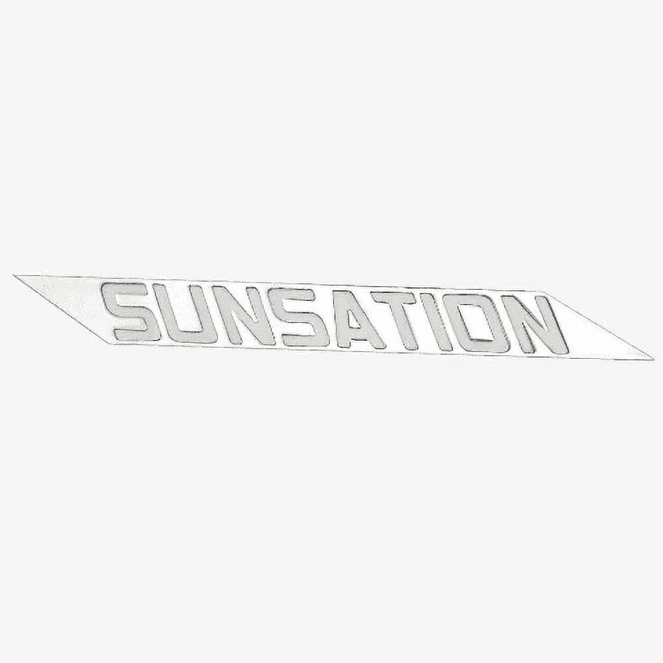 Premier Pontoon Boat Raised Decal 30005638 | Sunsation Silver Port ...
