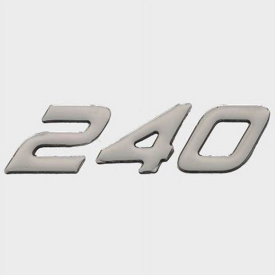 Premier Pontoon Boat Raised Emblem Decal 70010530 | 240 Sticker Silver ...