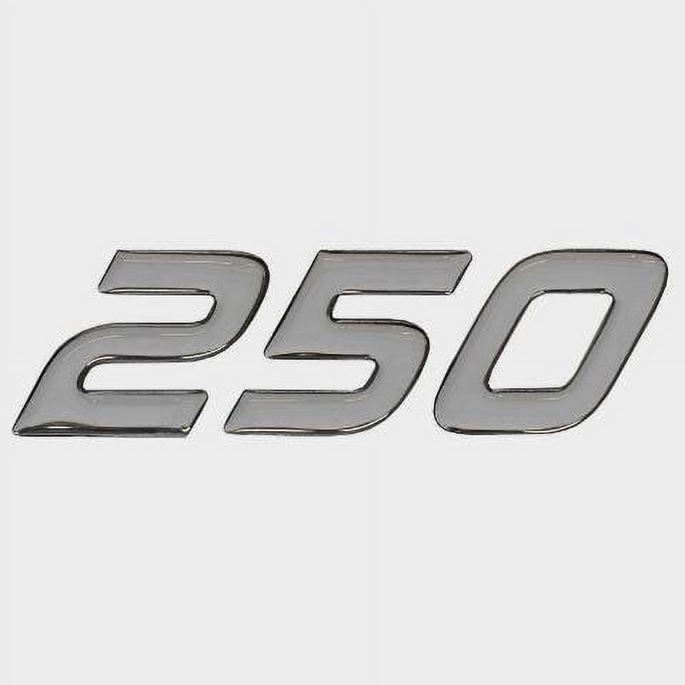 Premier Pontoon Boat Raised Emblem Decal 70010531 | 250 Sticker Silver ...