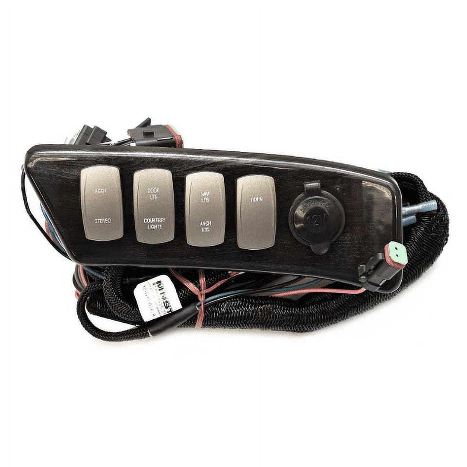 Premier Pontoon Boat Rocker Switch Panel 00-8213 | Angler II Black ...