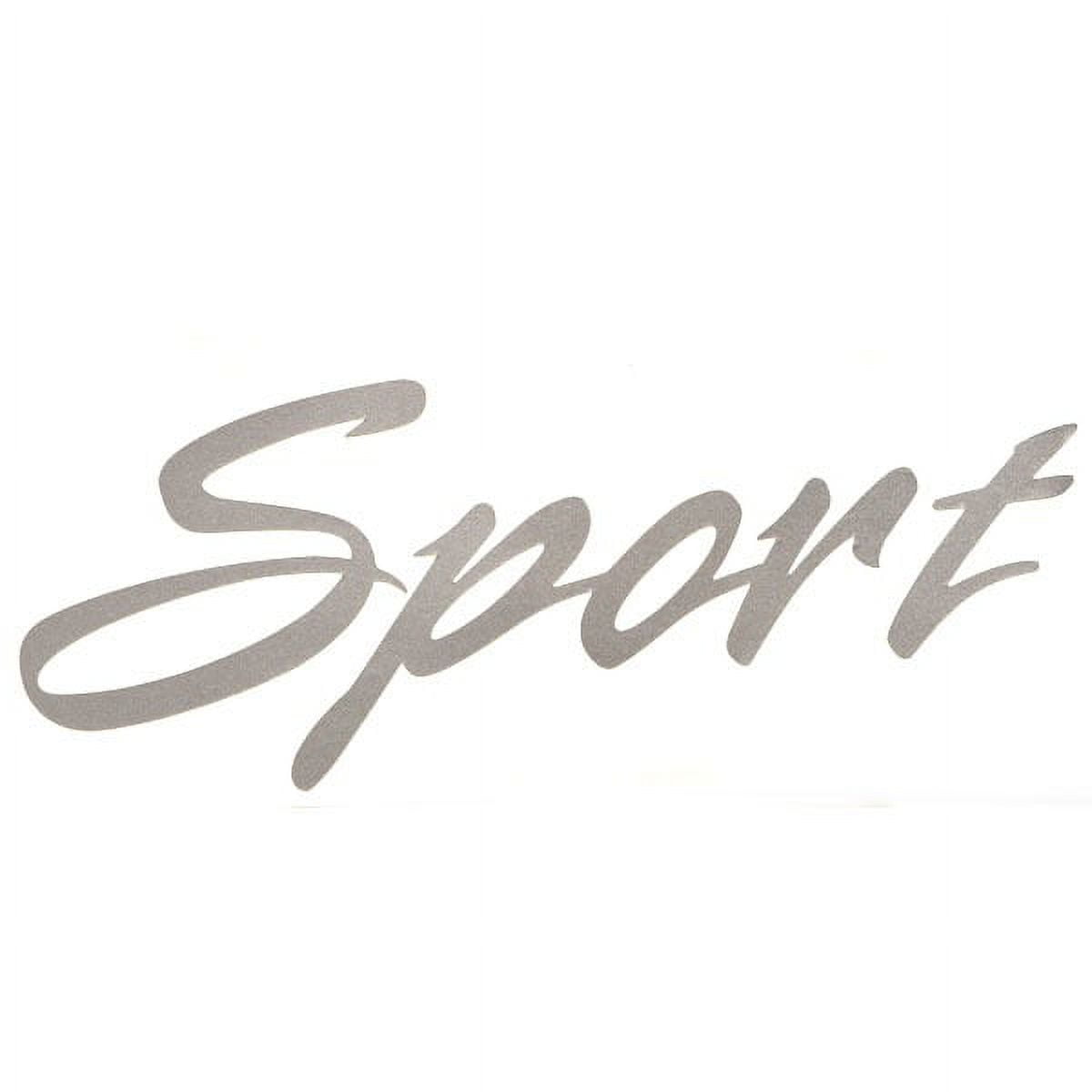 Premier Pontoons Boat Decal 30000400 | Sport 8 1/2 x 3 1/4 Inch Silver ...