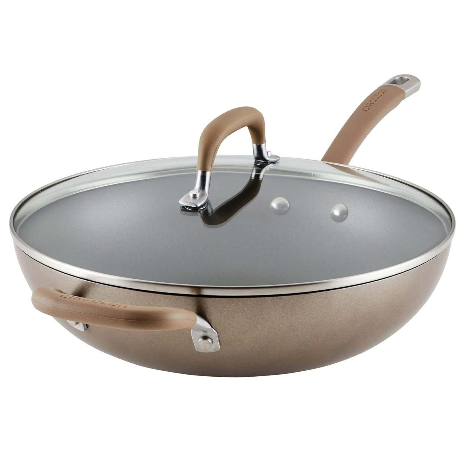 Premier Professional Hard Anodized Nonstick Jumbo Cooker with Helper ...