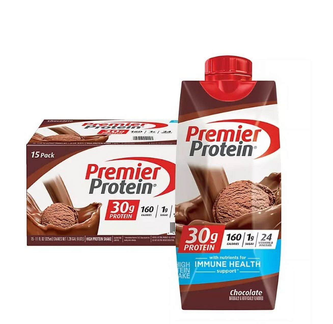 Free Shipping! Premier Protein 30g. High Protein Shake, Chocolate (11 ...