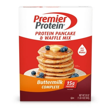Premier Protein Frozen Protein Pancakes, 15.4 oz Box, 12 Count ...