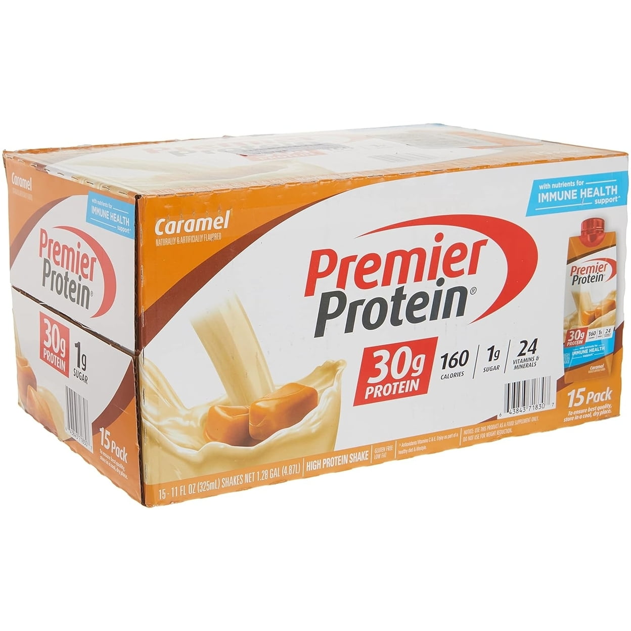 Brandclub - Premier Protein High Protein Shake Caramel 11 Fluid Ounce ...