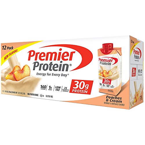 Premier Protein High Protein Shake, Peaches & Cream, 132 Fl. Ounce ...