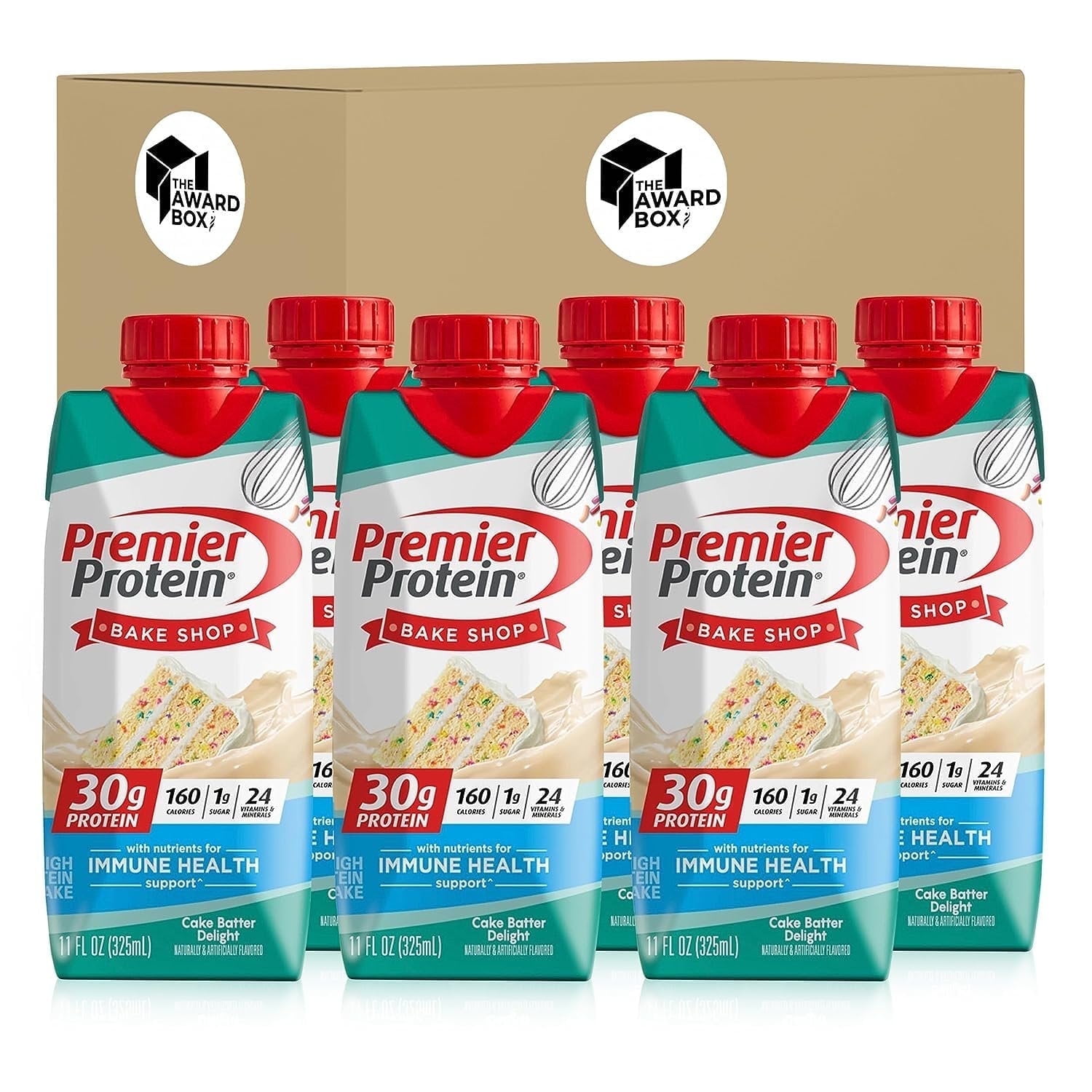 Premier Nutrition Premium Protein Shake, Birthday Cake Batter Delight ...