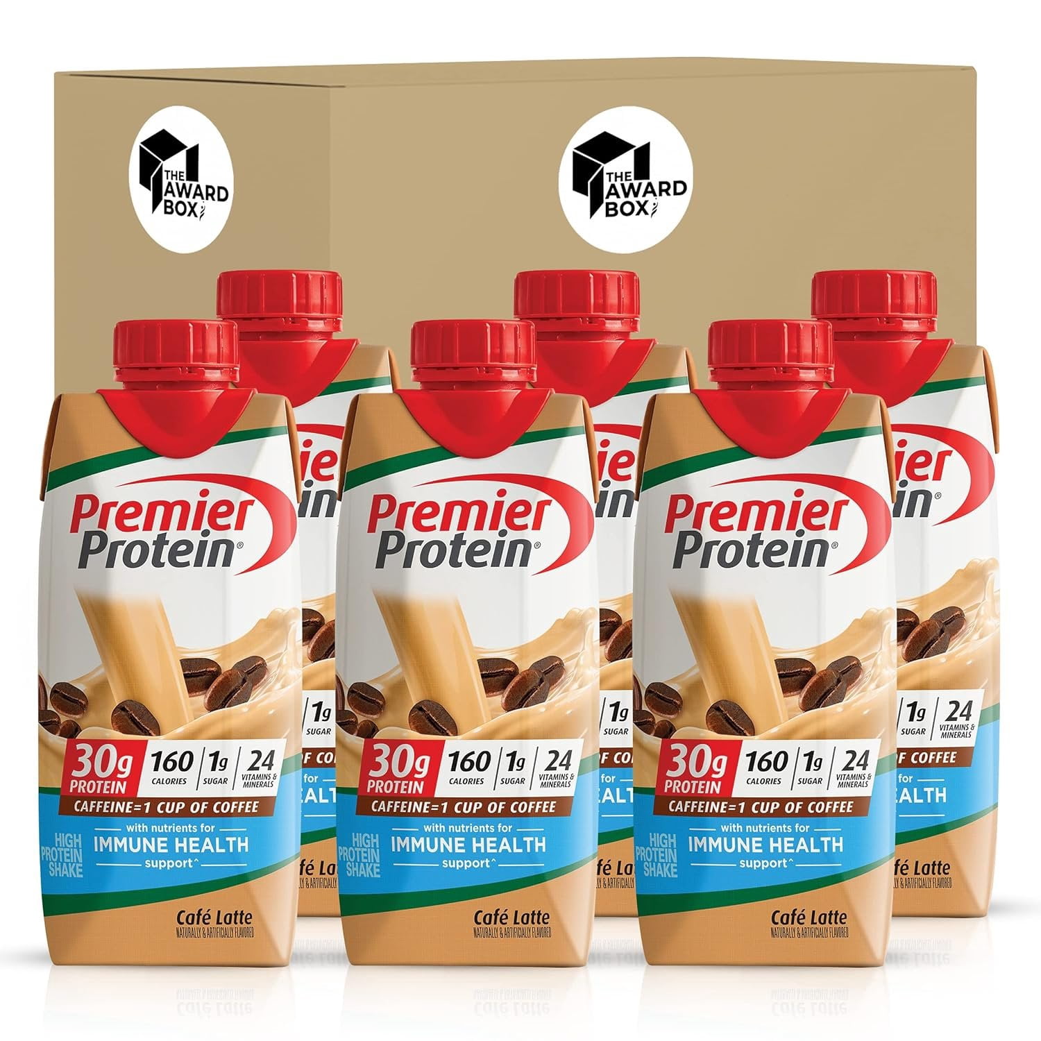 Premier Protein High Protein Shakes Cafe Latte 11 fl oz in The Award ...