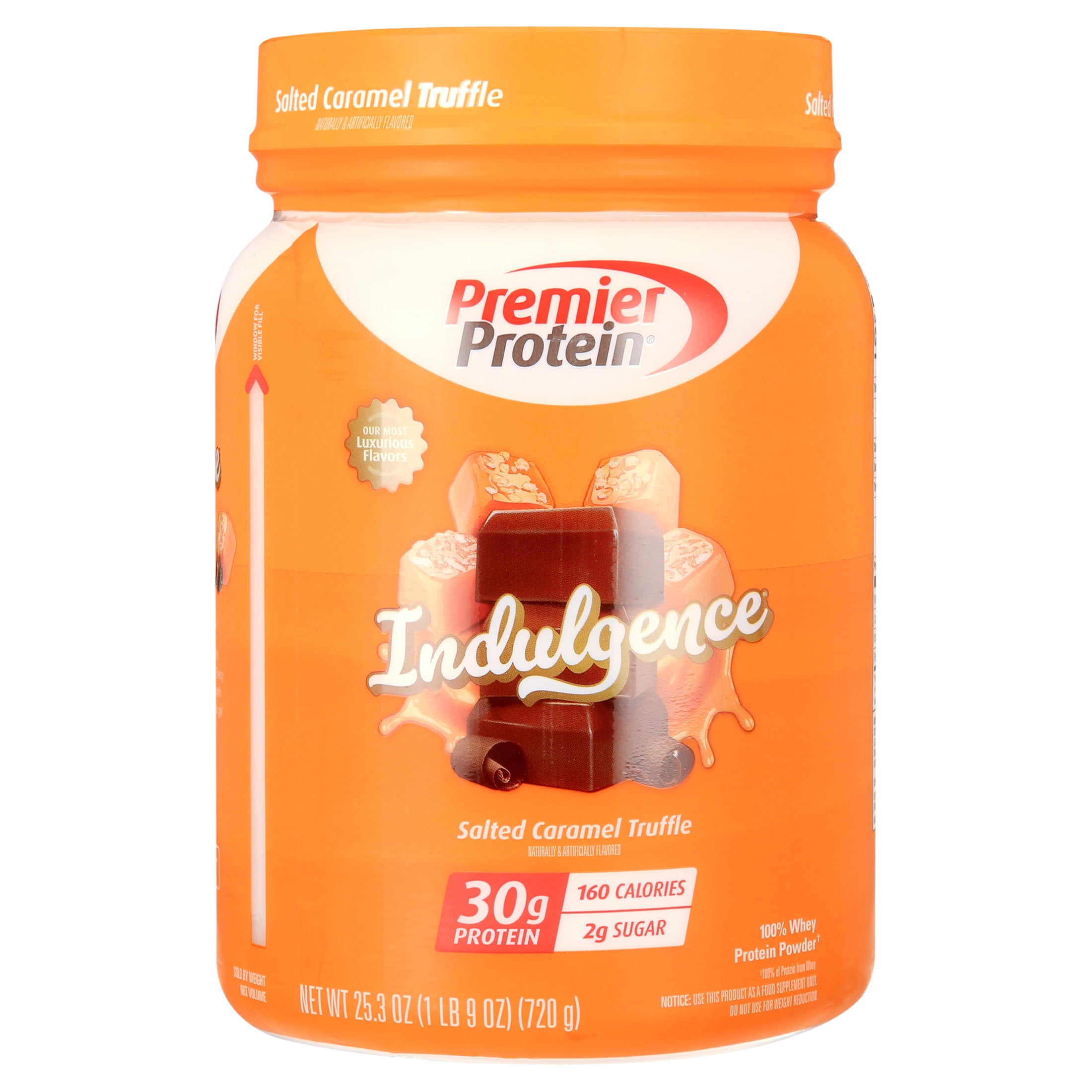 Premier Protein Indulgence Powder, Salted Caramel Truffle, 17 Servings ...