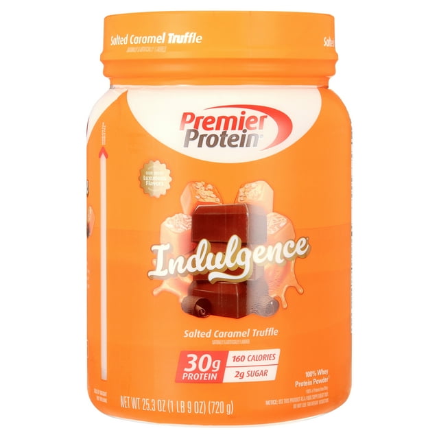Premier Protein Indulgence Powder, Salted Caramel Truffle, 17 Servings ...