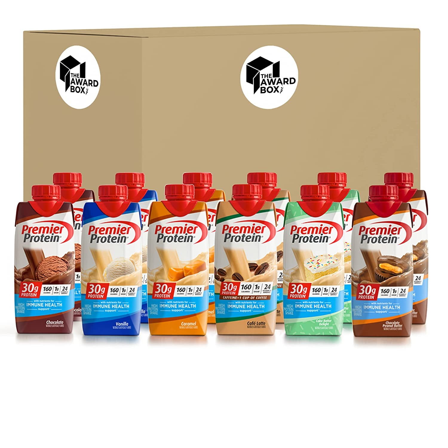 The Award Box Premier Protein Shake 11 Fl Oz Nutrition Drink with 30g ...