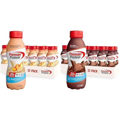 Premier Protein Shake 30G Protein 1G Sugar 24 Vitamins Minerals ...