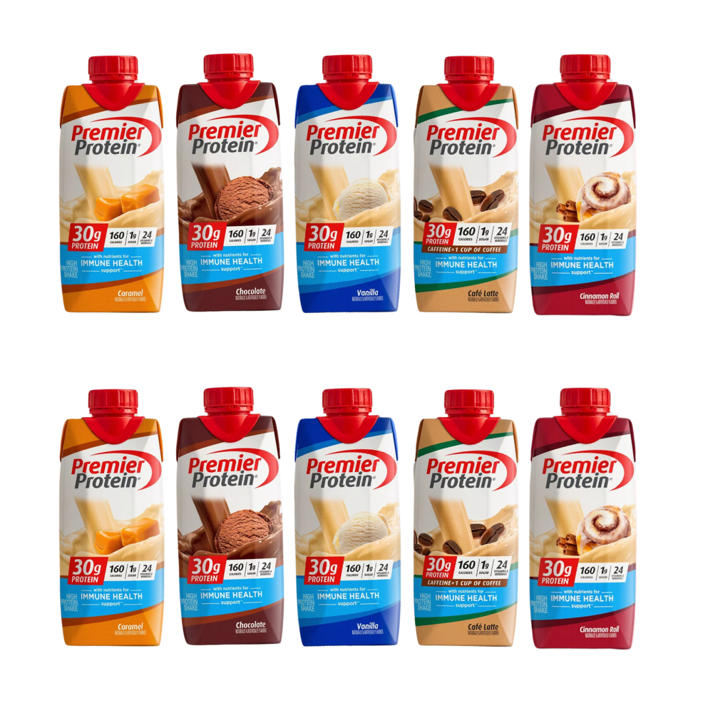 Premier Protein Shake Assorted Variety Pack - 11 Fl Oz (5 Flavor - Pack ...