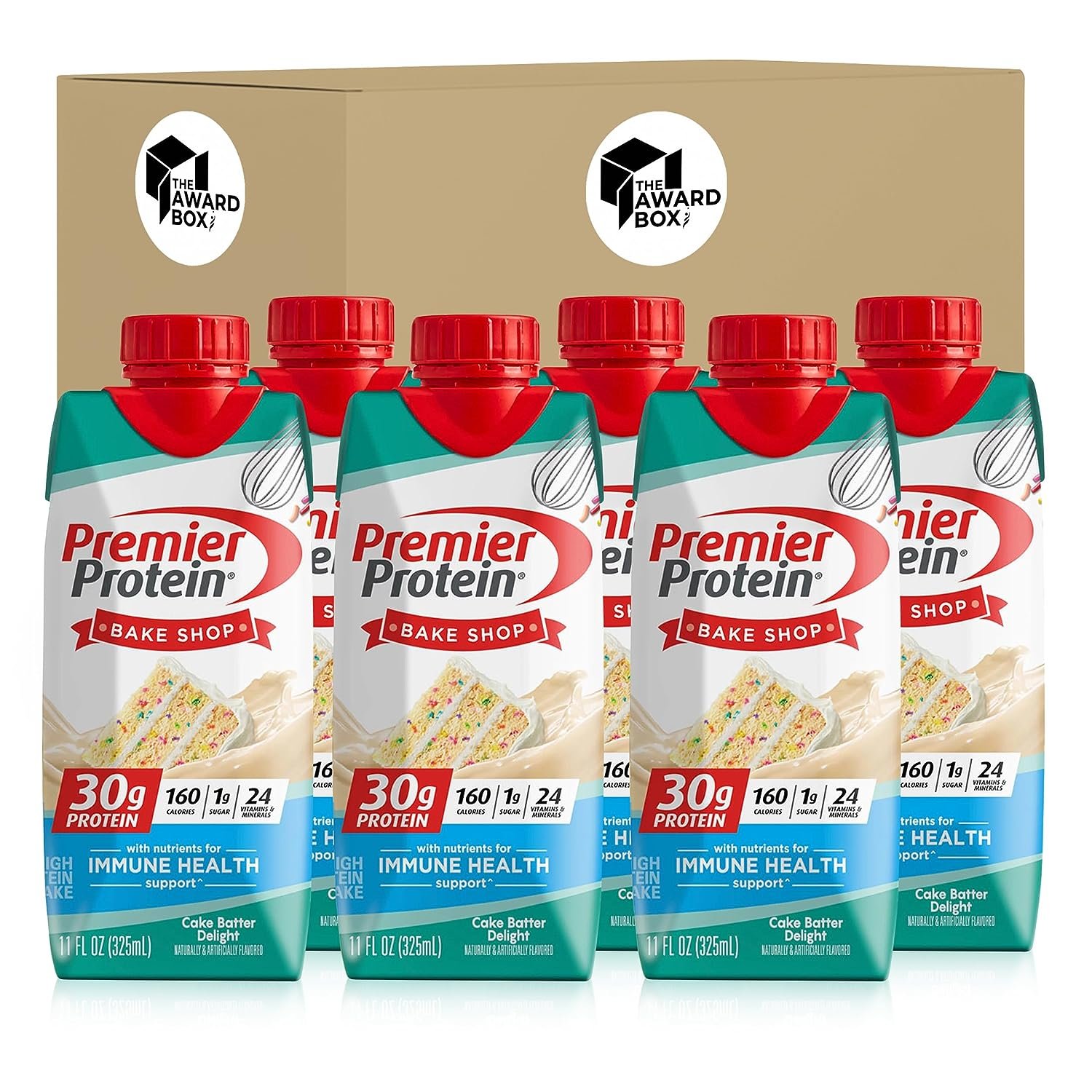 Premier Nutrition Premium Protein Shake, Birthday Cake Batter Delight ...