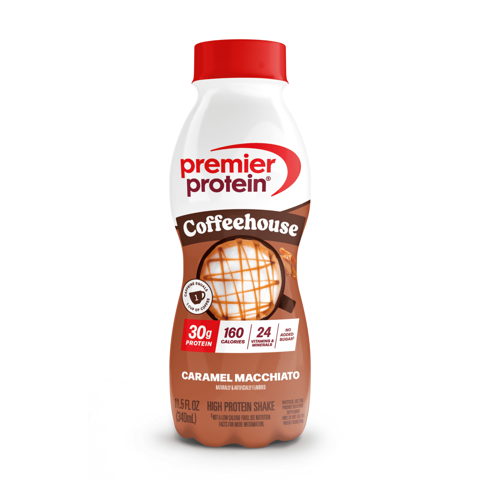 Premier Protein Shake, Coffeehouse Caramel Machiatto , 30g Protein, 11. ...
