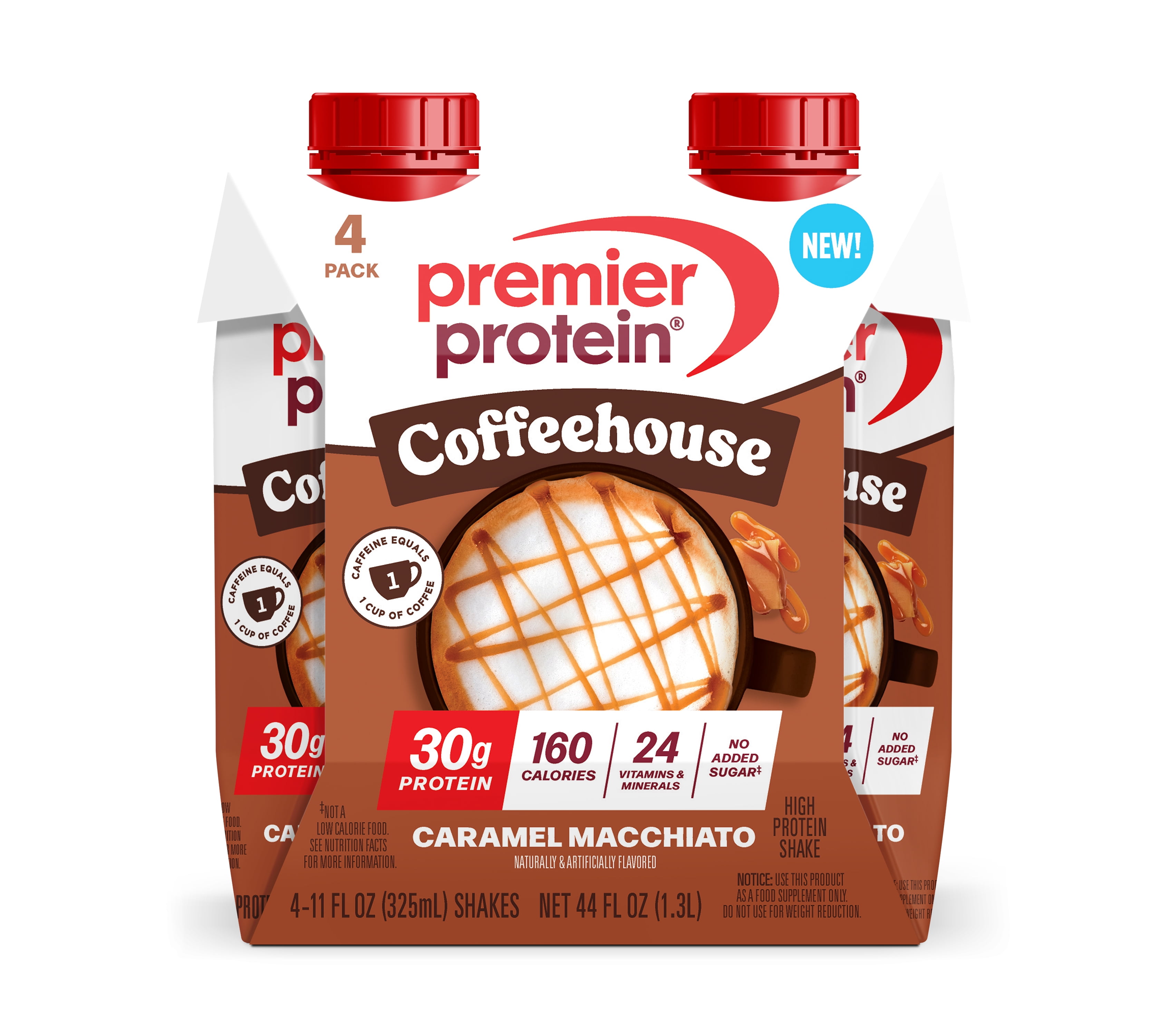 Premier Protein Shake, Coffeehouse Caramel Machiatto, 30g Protein, 11 ...