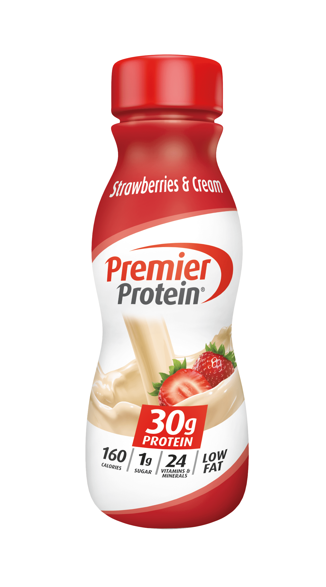 Premier Protein Shake, Strawberries & Cream, 30g Protein, 11.5 fl oz, 1 ...