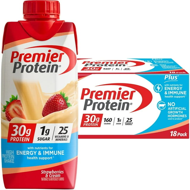 Premier Protein Shakes 18pk - Protein powders for pharmacies - Walmart ...