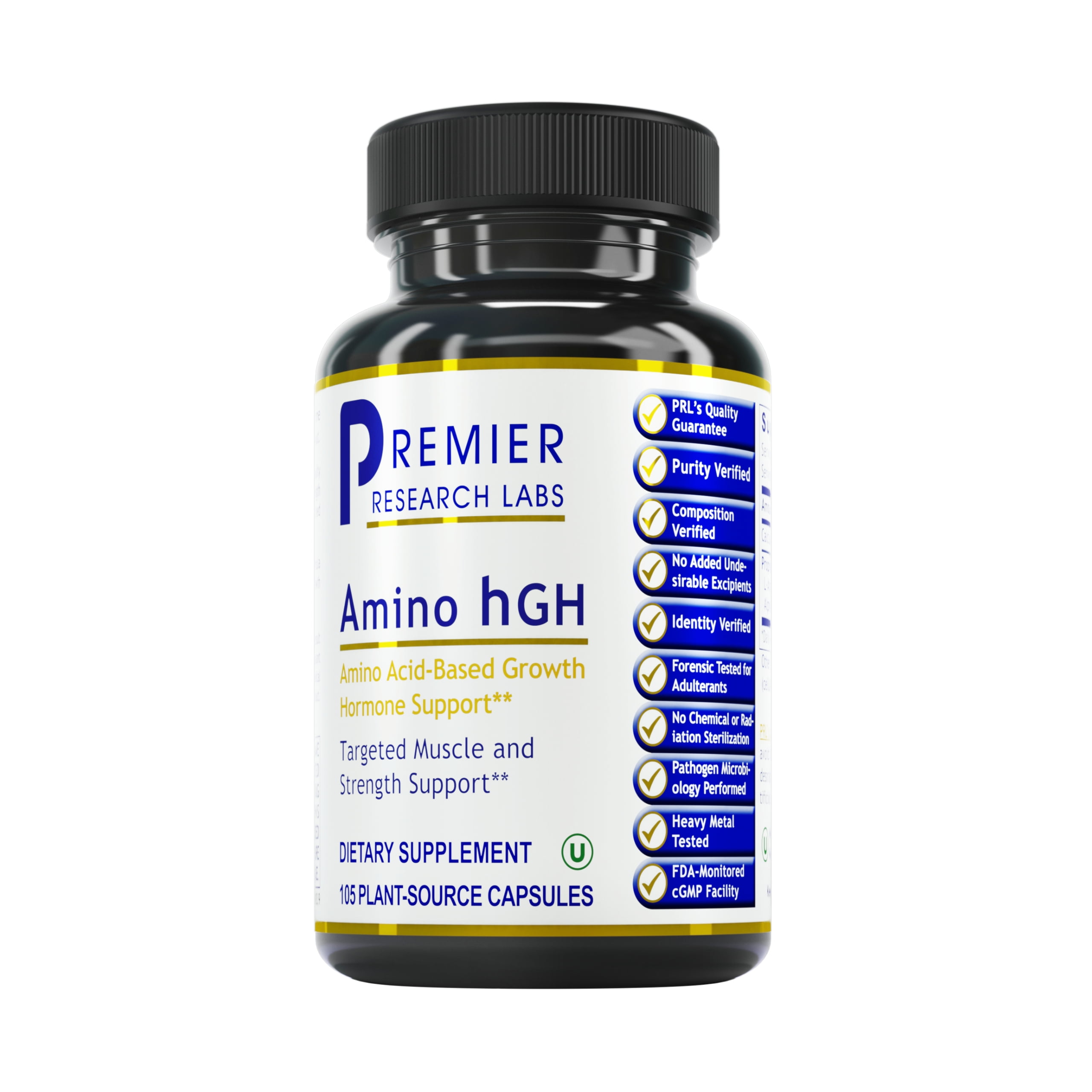 Premier Research Labs Amino hGH - Essential Amino Acids Formula - For ...
