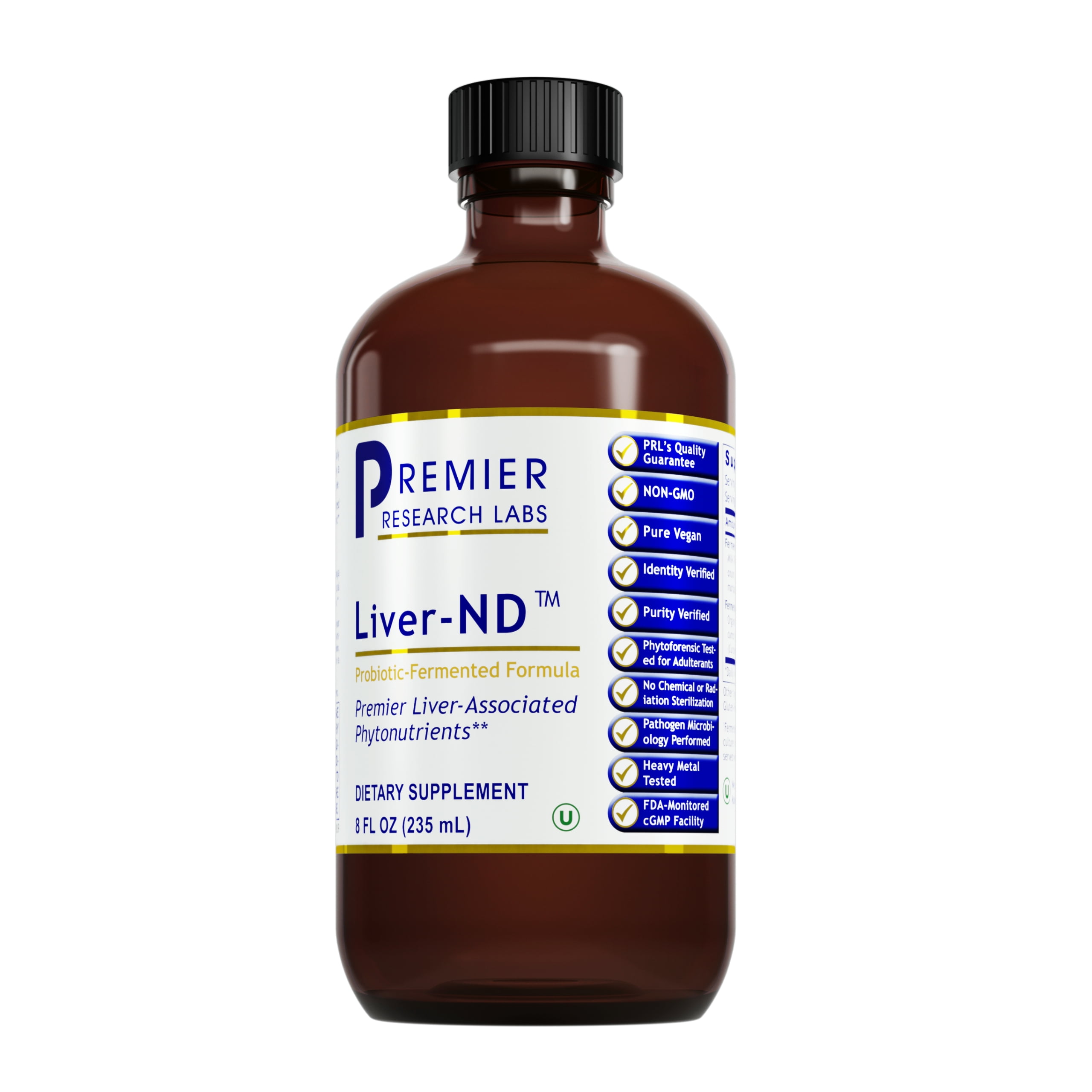 Premier Research Labs Liver-ND - Probiotic-Fermented Detox Supplement ...