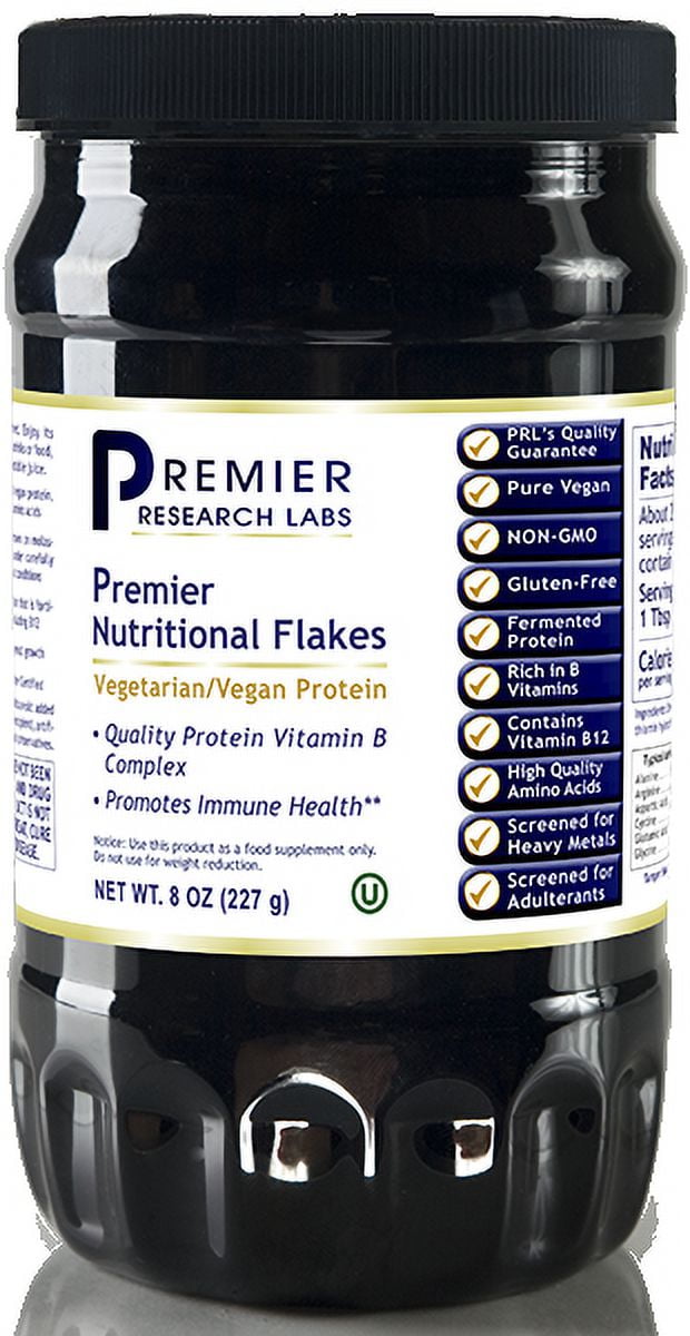 Premier Research Labs Gluten-Free Nutritional Flakes - Vegetarian ...