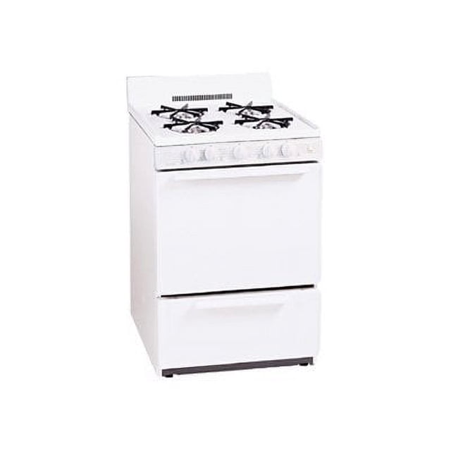 Premier SCK100OP - 24 Inch Freestanding All Gas Range with Open 3 cu ...