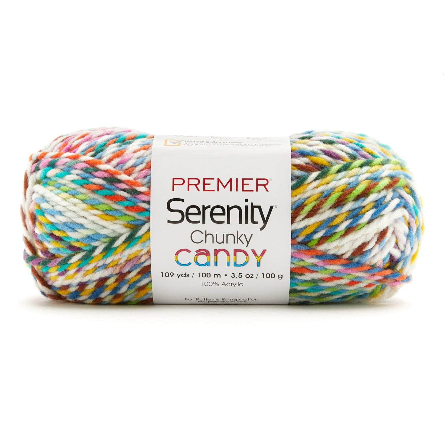 Premier Serenity Chunky Candy Yarn-Confetti - Walmart.com