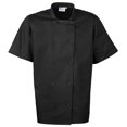 Premier Short Sleeved Chefs Jacket / Workwear - Walmart.com