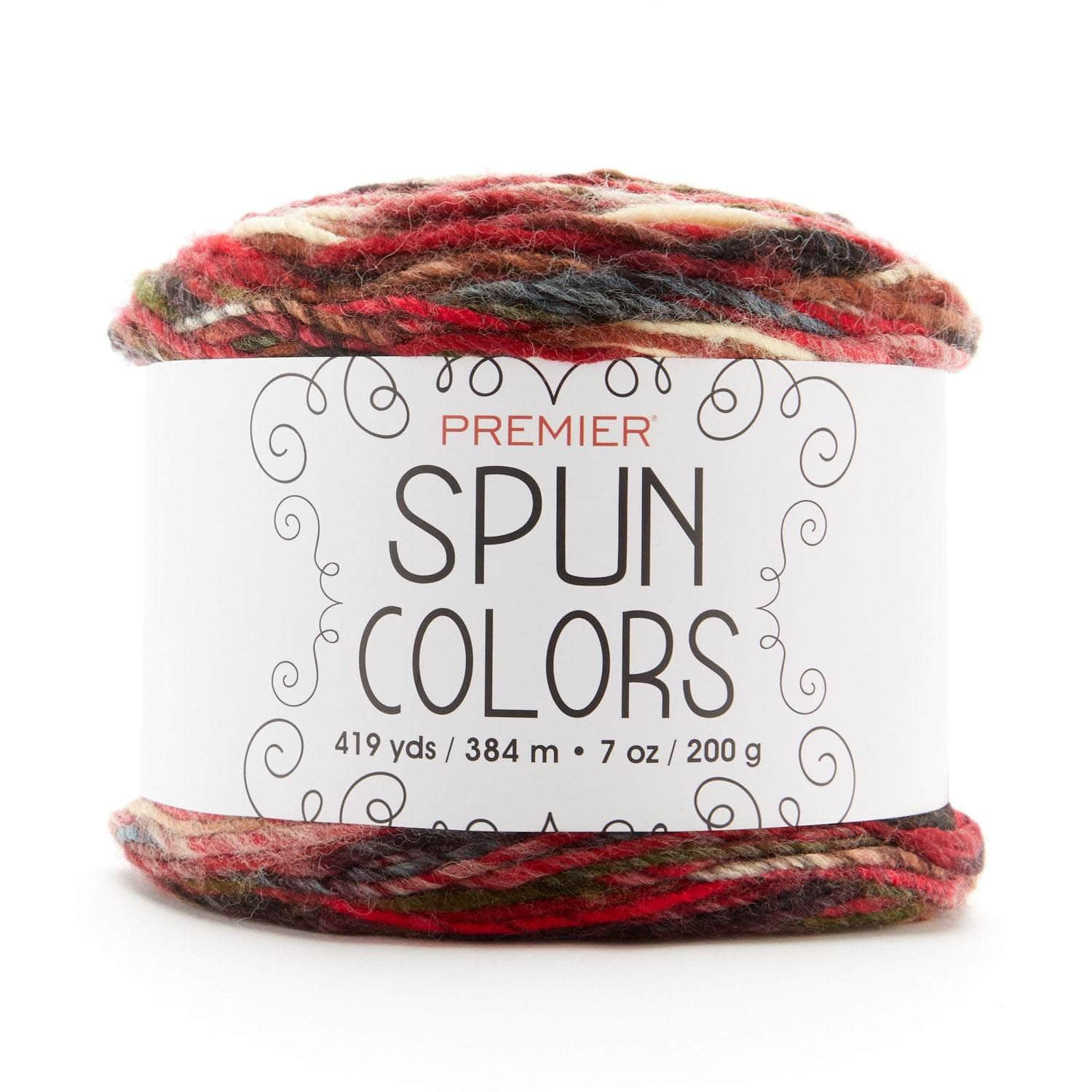 Premier Spun Colors Yarn-Poppy - Walmart.com