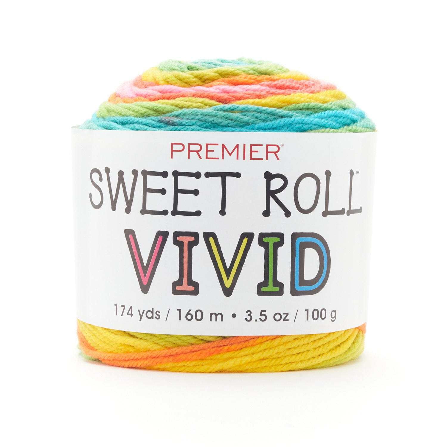 Premier Sweet Roll Vivid Yarn-Moon Beam - Walmart.com
