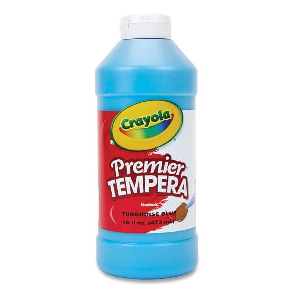 Premier Tempera Paint, Turquoise, 16 Oz Bottle | Bundle of 10 Each ...