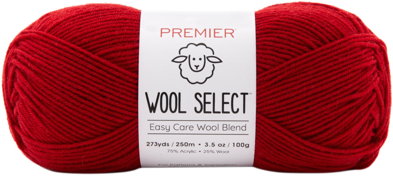 Premier Wool Select Yarn-Russet - Walmart.com