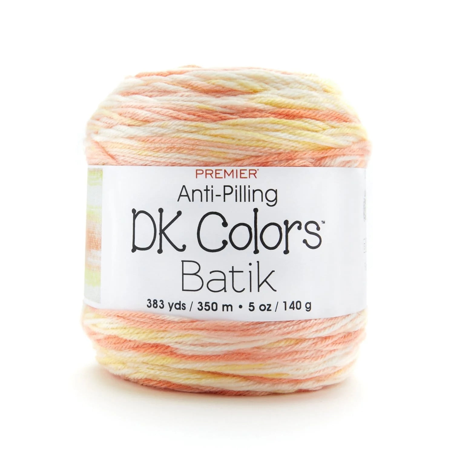 Premier Yarn Anti-Pilling DK Colors Batik Yarn - Sunny Day - Walmart.com