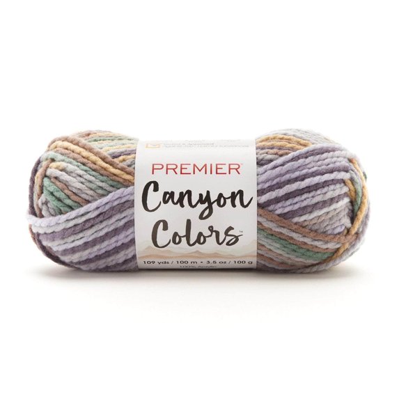 Premier Yarns Canyon Colors Yarn, #5 Bulky Acrylic Yarn for Crochet and ...