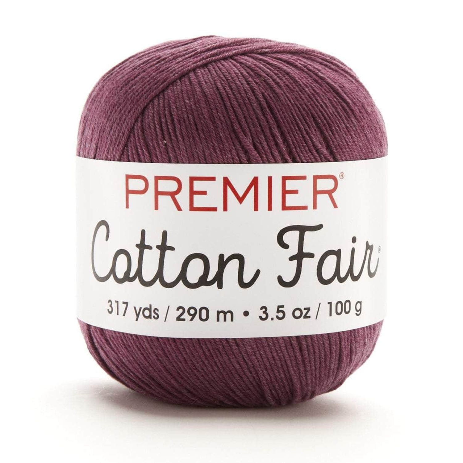 Premier Yarns Cotton Fair, Cotton/Acrylic Blend, Yarn for Crocheting ...