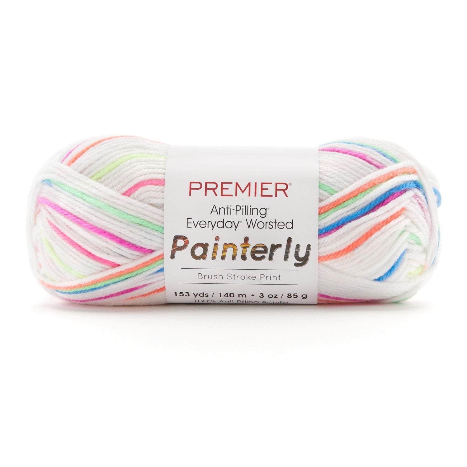 Premier Yarns Anti-Pilling Everyday Worsted Painterly Yarn, #4 Medium ...