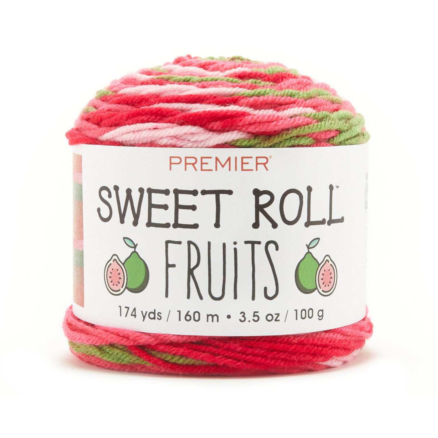 Premier Yarns Sweet Roll Fruits Yarn-Guava -2056-04 - Walmart.com