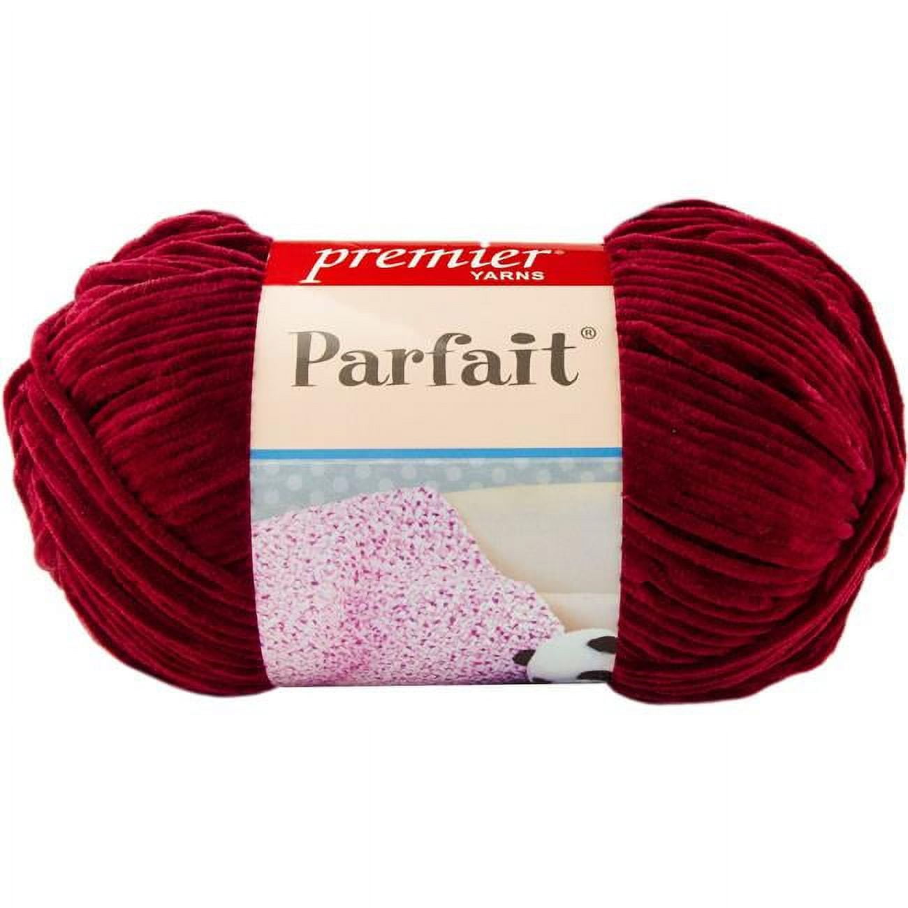 Premier Yarns 1044-18 Parfait Big Yarn, Burgundy - Walmart.com