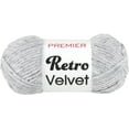 Premier Retro Velvet Yarn - Light Grey - Walmart.com
