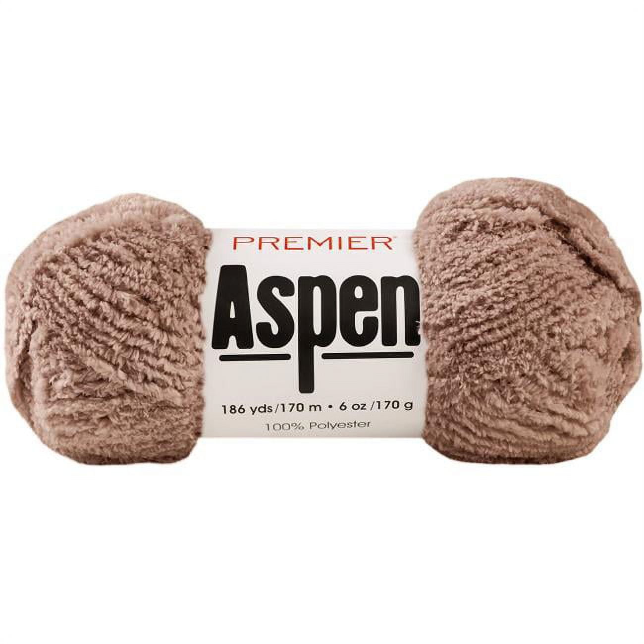 Premier Yarn Aspen Yarn - Taupe - Walmart.com