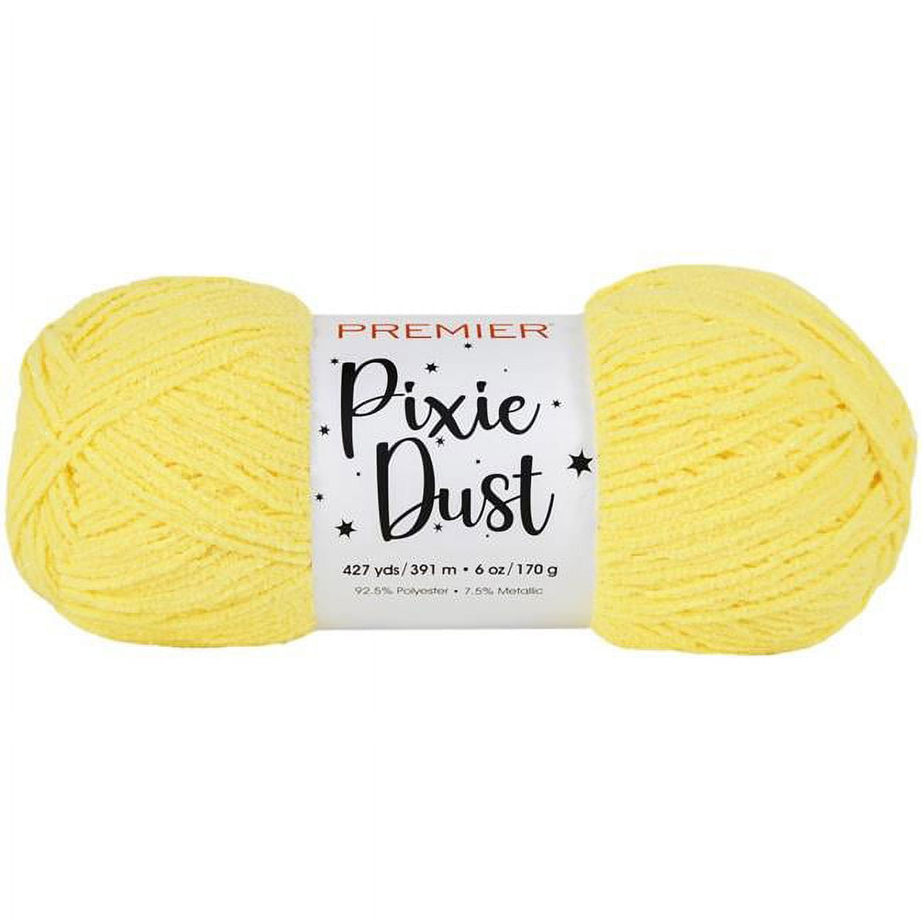 Premier Yarns 1106-11 Pixie Dust Yarn - Sunshine - Walmart.com